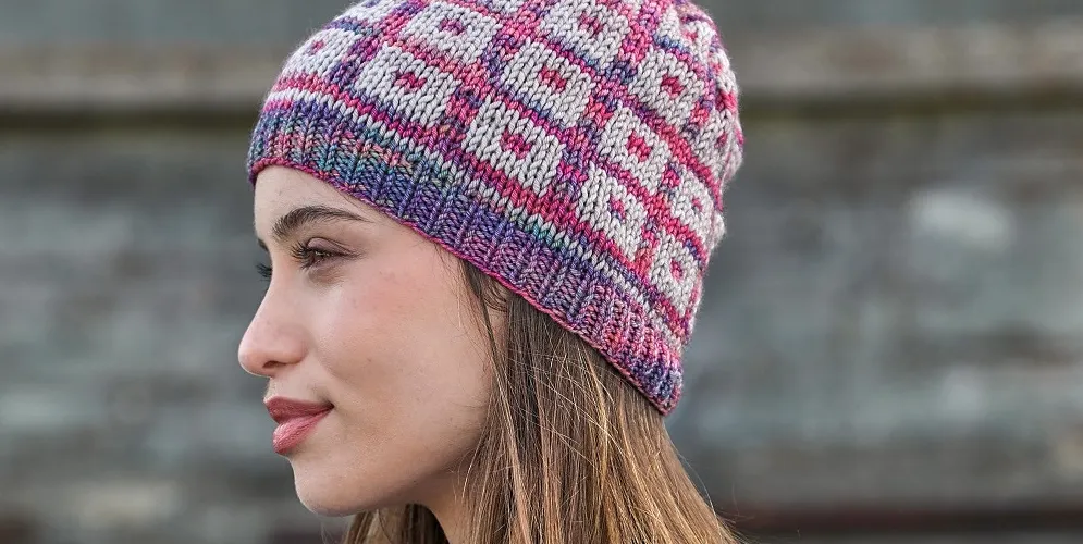 Malabrigo Plaza Hat Pattern Knit Kit at Fabulous Yarn