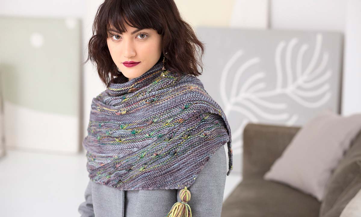 Malabrigo Rios KAL: Lehigh Shawl Pattern Knit Kit at Fabulous Yarn
