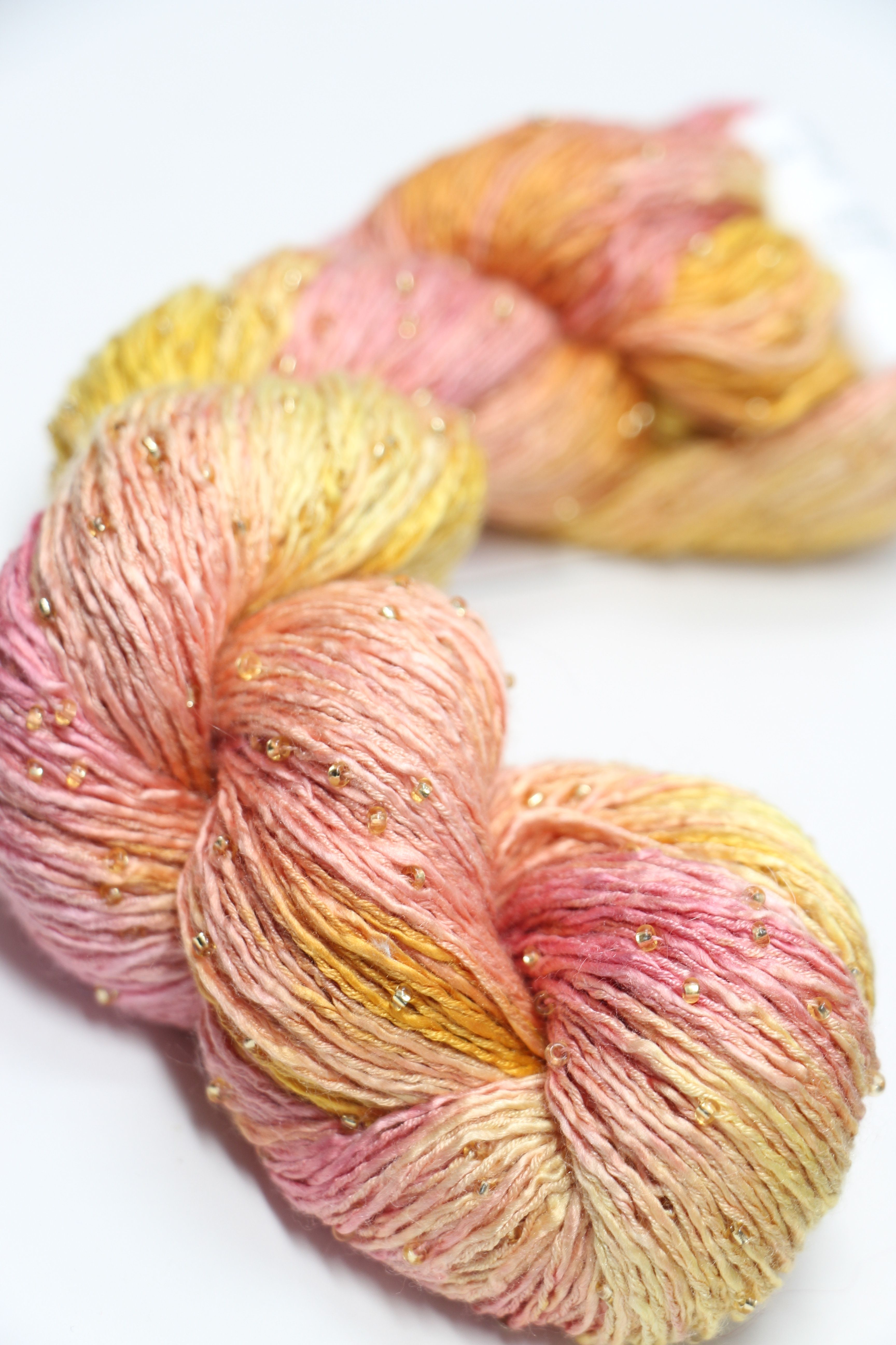 Artyarns Beaded Silk H30 Tutti Fruitti (Gold) at Fabulous Yarn