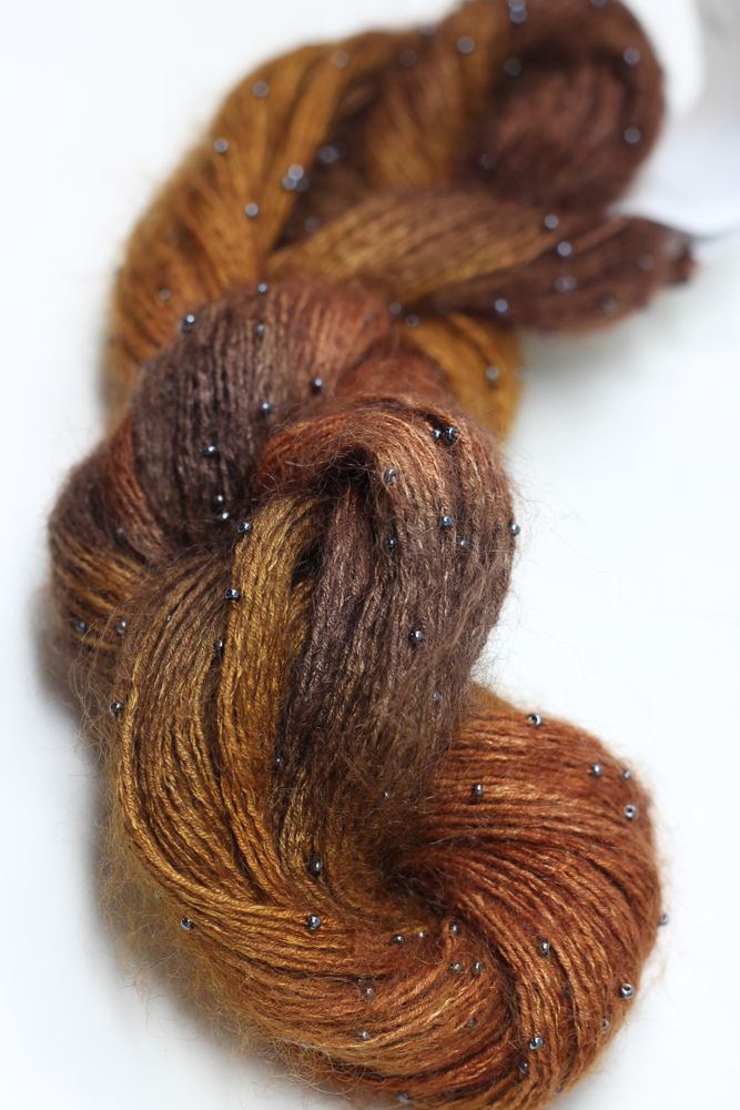 Artyarns Beaded Silk Mohair Yarn in 512 Moore/Metal at Fabulous Yarn