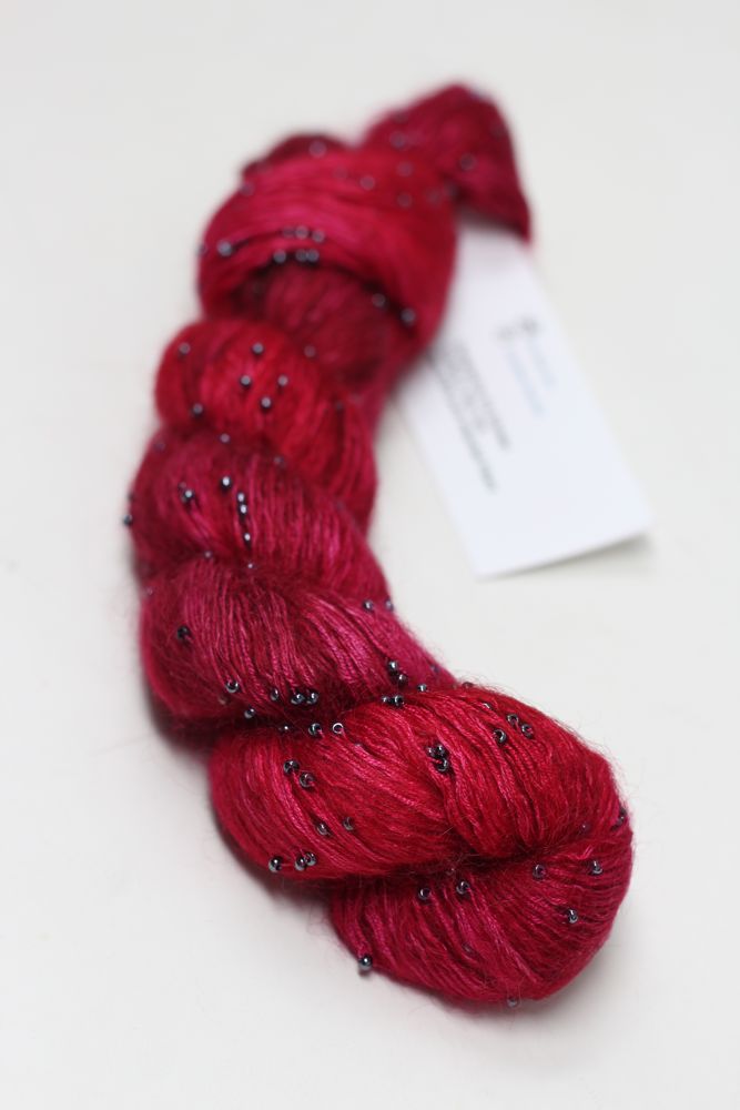 Artyarns Beaded Silk Mohair Yarn in H7 Heart with Metal Beads at ...