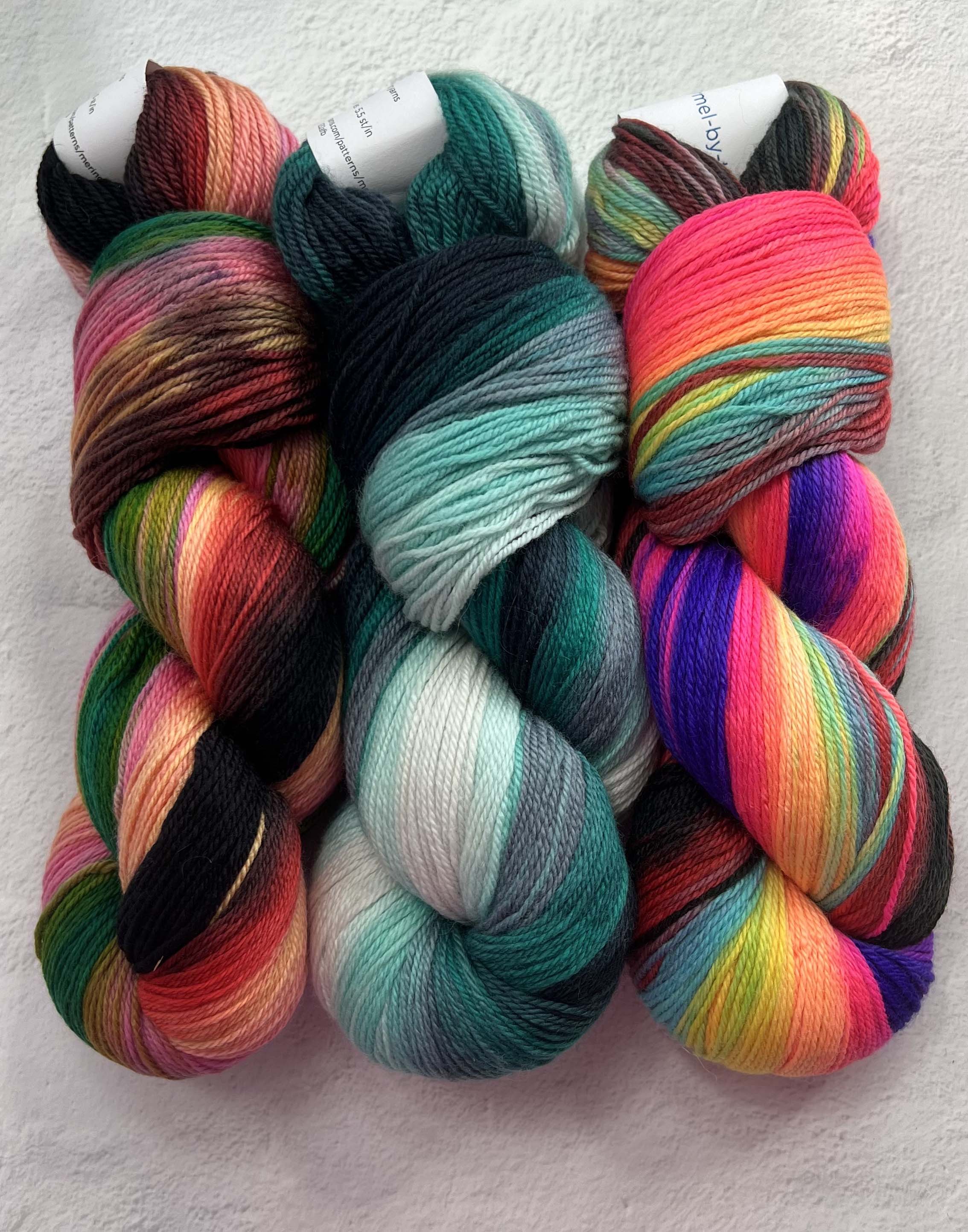 Artyarns Painted Chevrons Shawl for the 2024 Knitalong at Fabulous Yarn