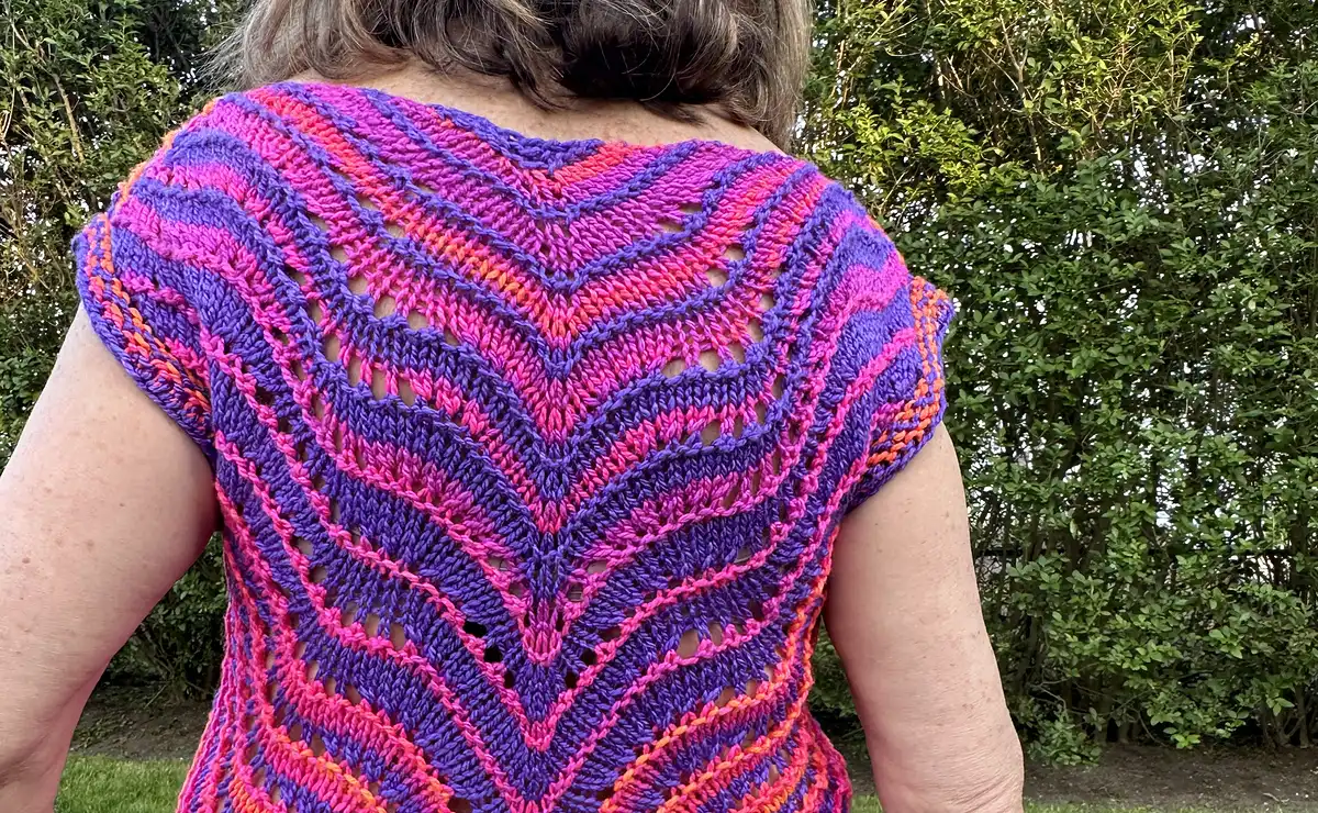 Artyarns Wavy Garden Revisited Top Knit Kit at Fabulous Yarn