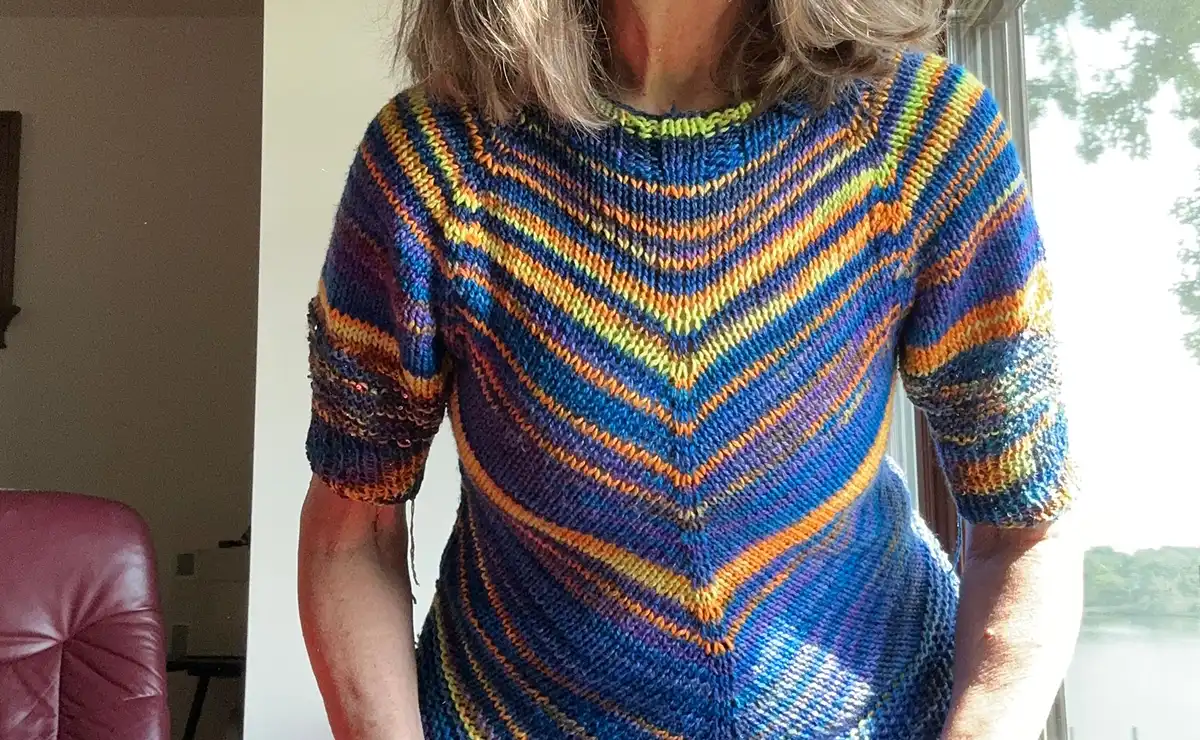 Artyarns Summer Sunset Silky Twist Top Knit Kit featuring Silky Twist ...