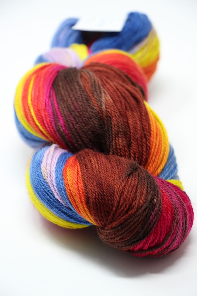 Artyarns Merino Cloud Ombre Yarn in 723 Fire Rainbow Ombre at Fabulous Yarn