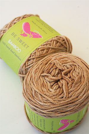 Be Sweet Bamboo Yarn in 623 Champagne 100% Bamboo, handmade by Be Sweet