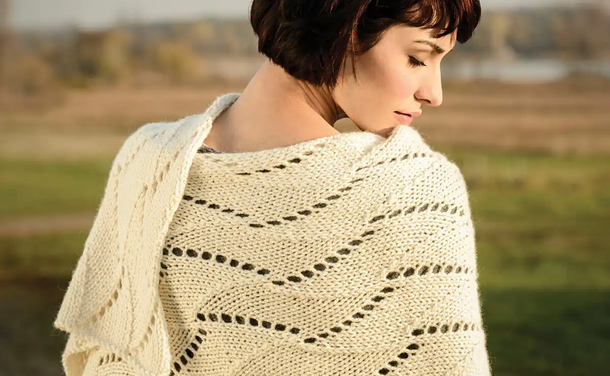 Blue Sky Cane Bay Wrap Kit in Blue Sky Extra at Fabulous Yarn