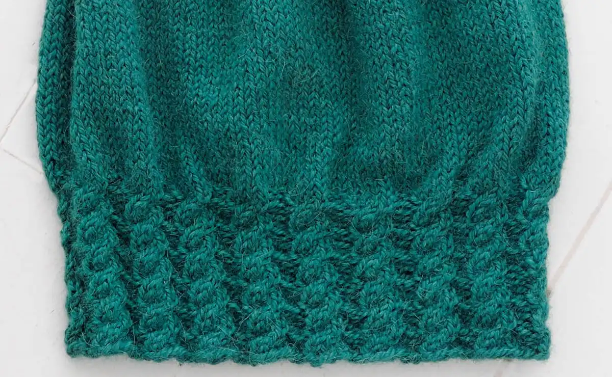 Blue Sky Cabled Slouch Hat Knit Kit at Fabulous Yarn