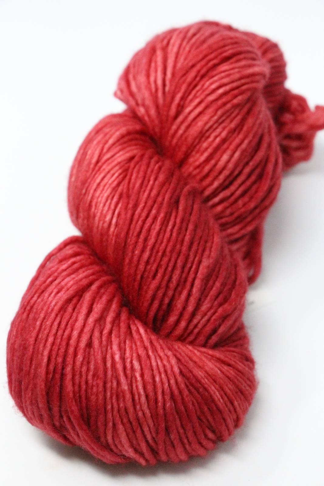 Tivoli Yarns Superwash Merino Uno in TANGO RED at Fabulous Yarn
