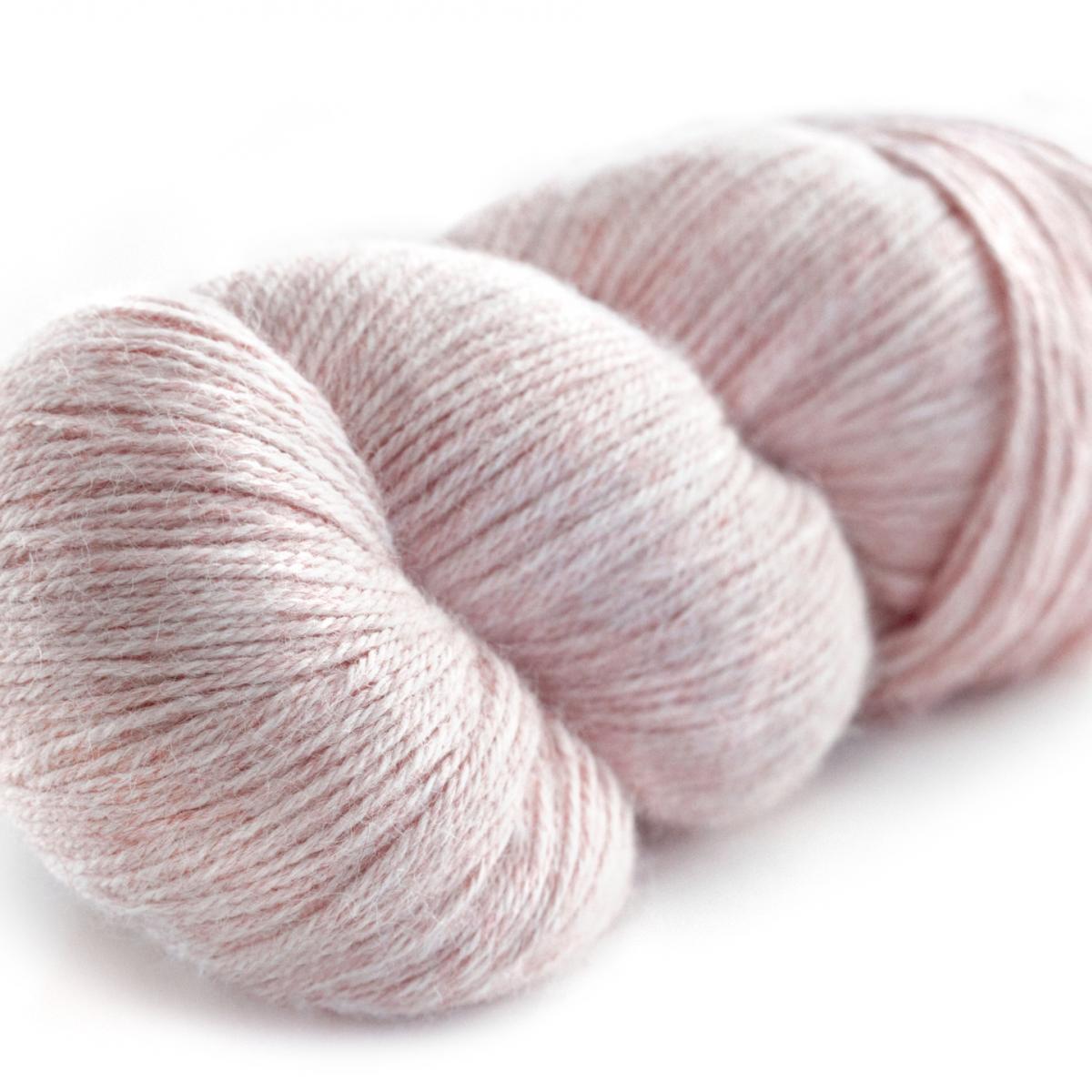 Galler Yarns Prime Alpaca Heather in Ice Pink (212) at Fabulous Yarn