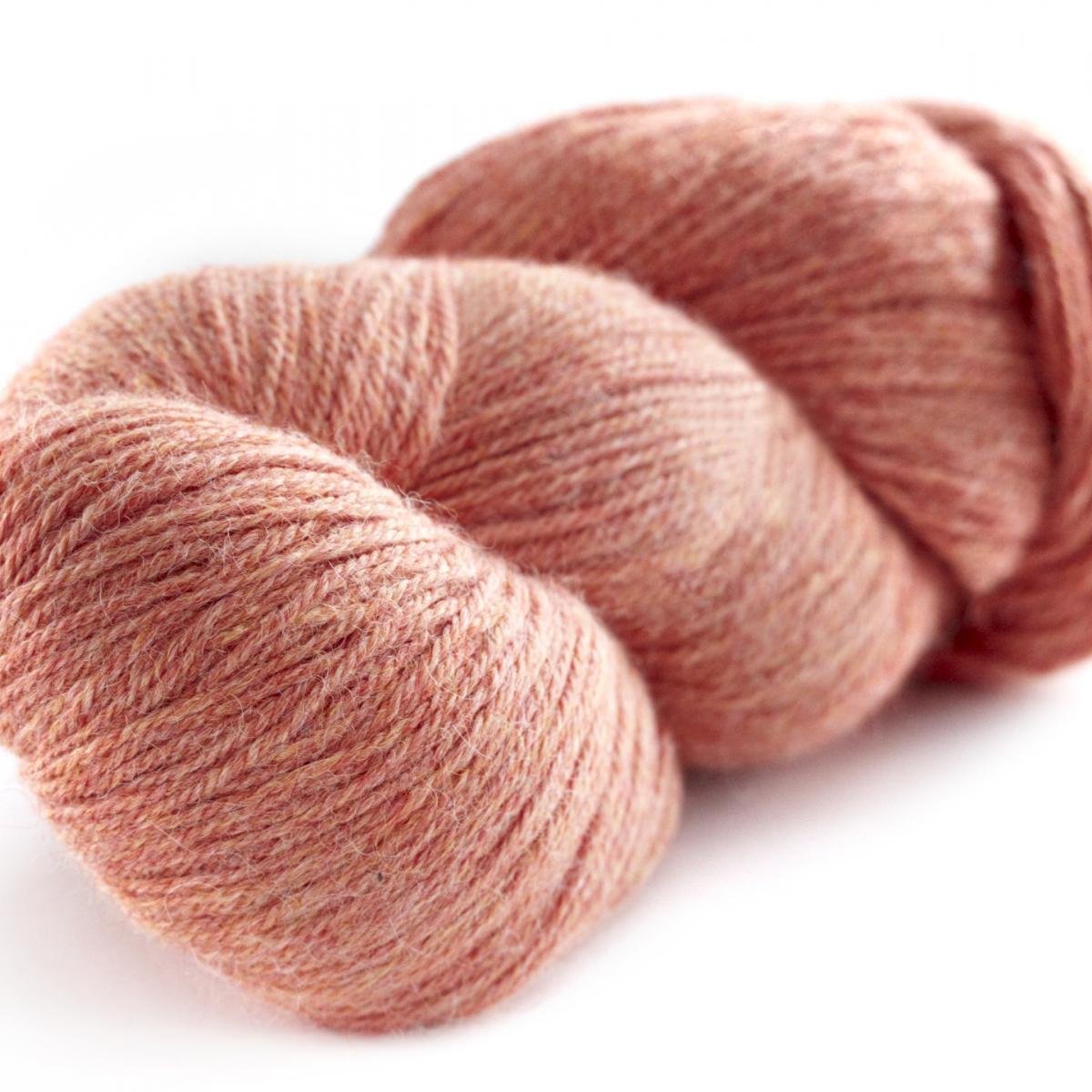 Galler Yarns Prime Alpaca Heather in Light Terracotta (214) at Fabulous ...
