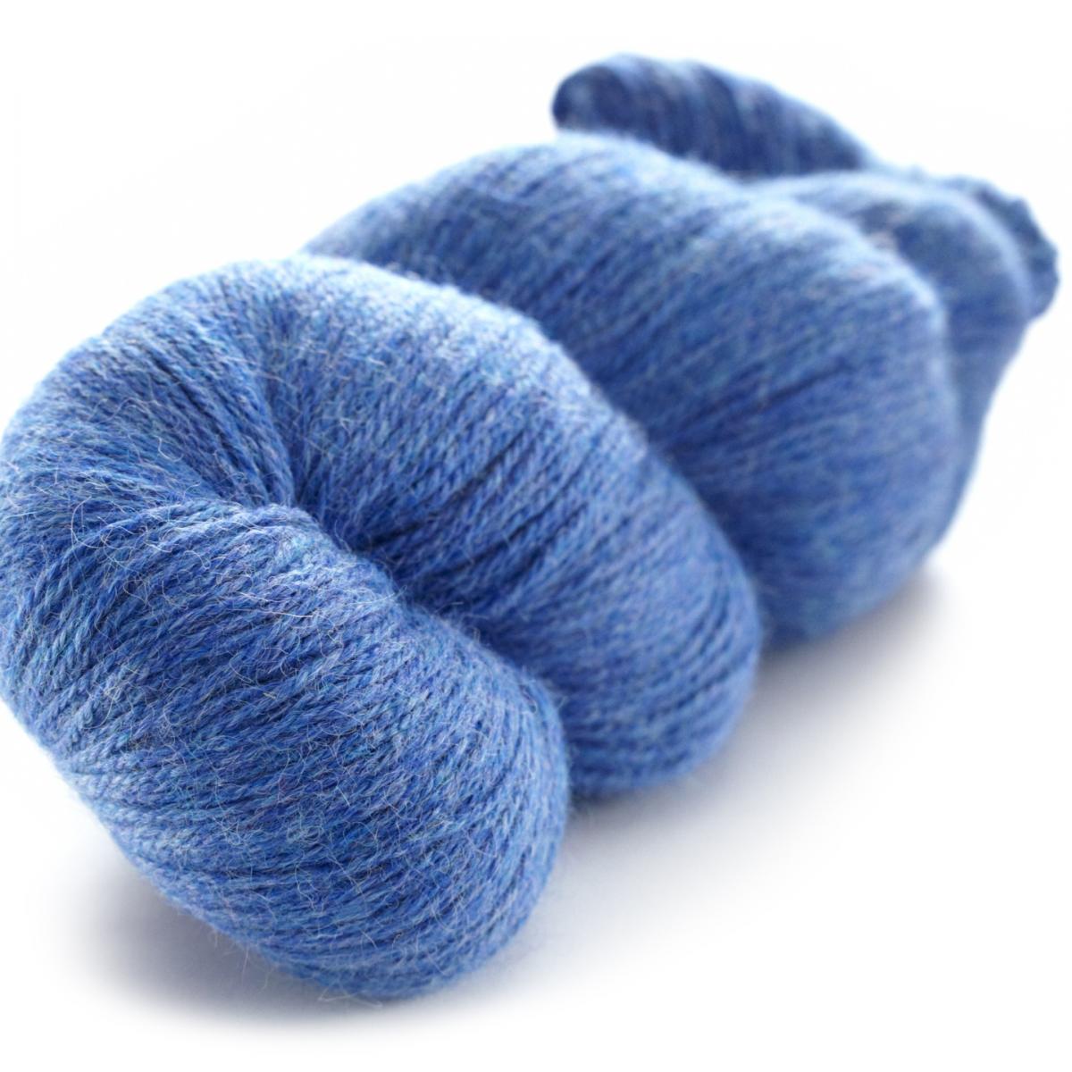 Galler Yarns Prime Alpaca Heather in Crater Lake Blue (216) at Fabulous ...