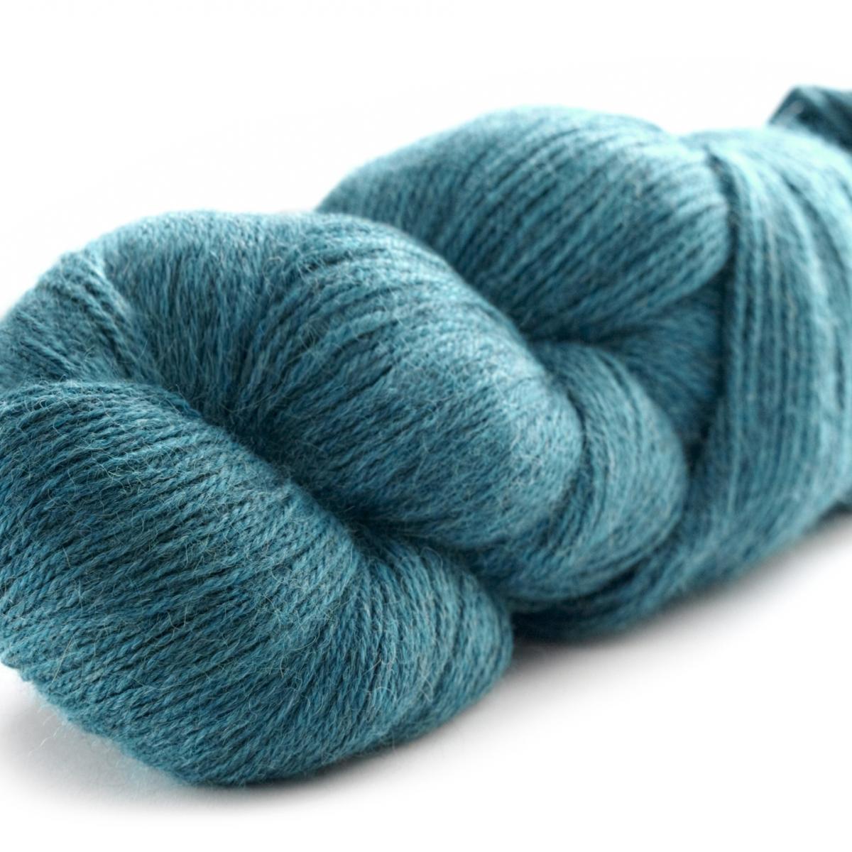 Galler Yarns Prime Alpaca Heather in Dark Turquoise (223) at Fabulous Yarn