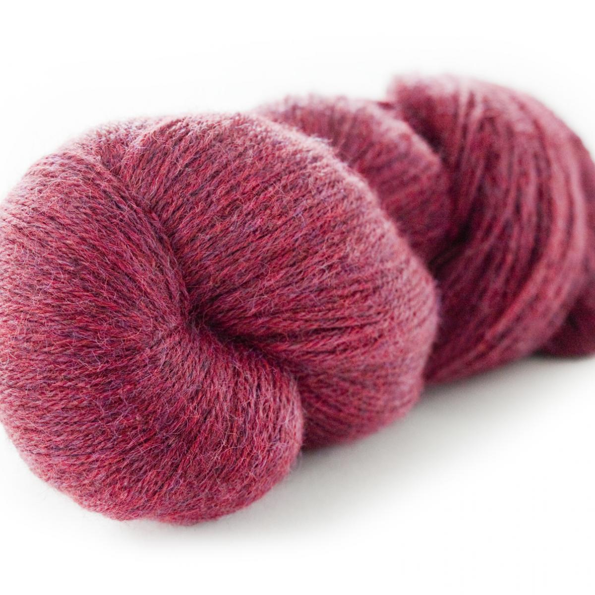 Galler Yarns Prime Alpaca Heather in Hot Pink (224) at Fabulous Yarn