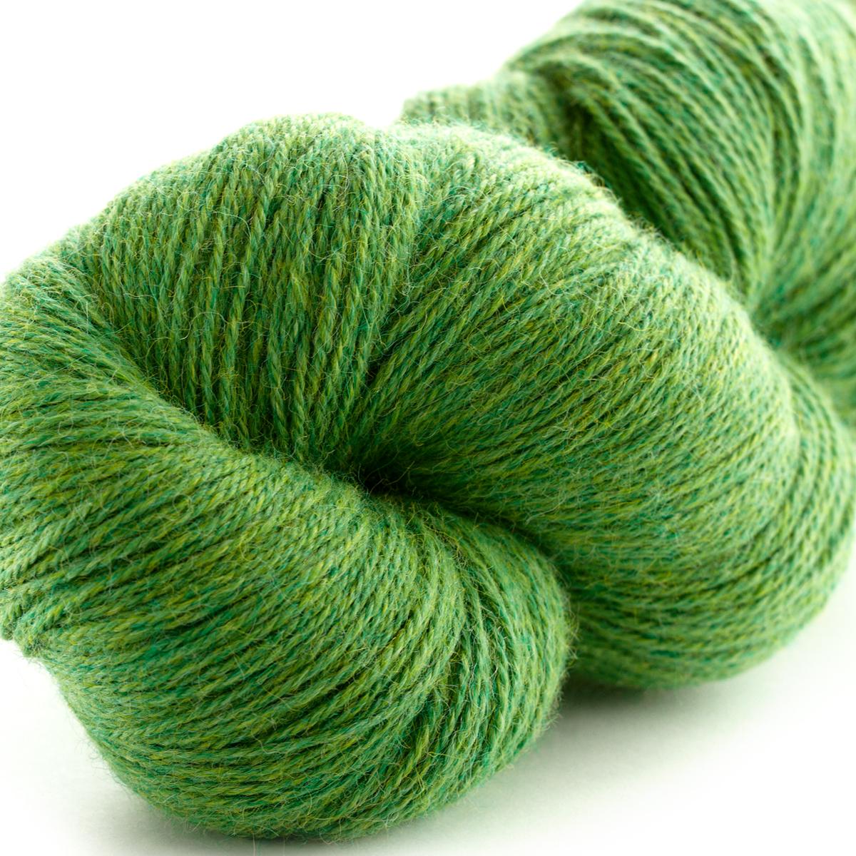 Galler Yarns Prime Alpaca Heather in Lucky Green (240) at Fabulous Yarn