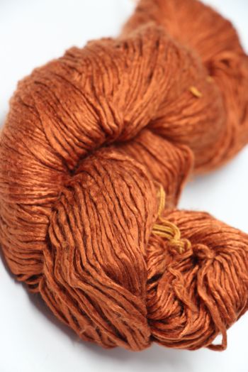 Peau De Soie Silk Yarn | Rust - a Fabulous Yarn Exclusive