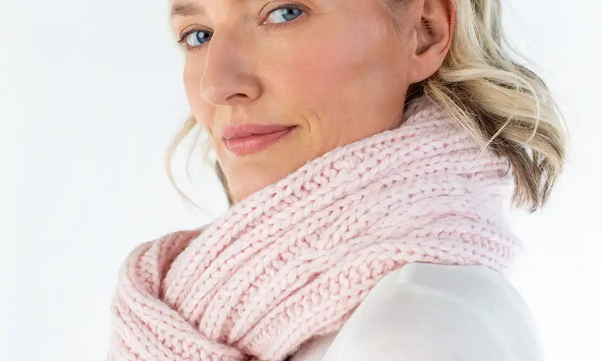 Paria Scarf for Shibui Murmur at Fabulous Yarn