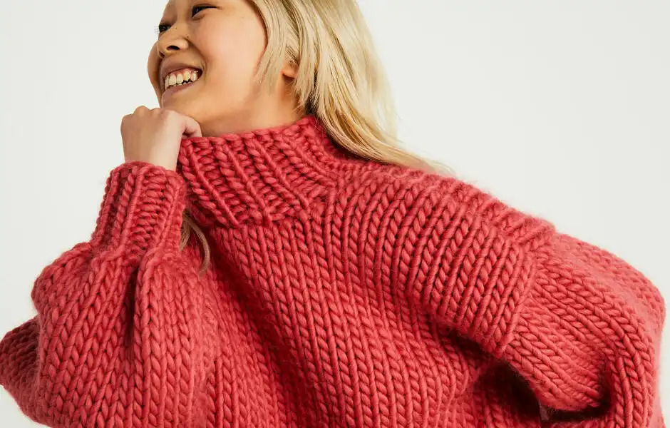 Sometimes Sweater Knit Kit in Wool and the Gang Crazy Sexy Wool at ...